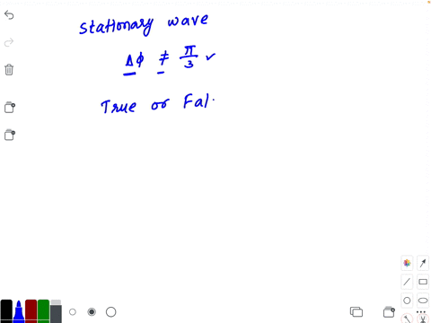 SOLVED: In stationary wave, phase difference between two particles can ...