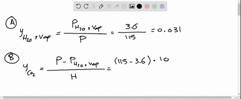 SOLVED:Determine the mole fraction of carbon dioxide (CO2) dissolved in ...