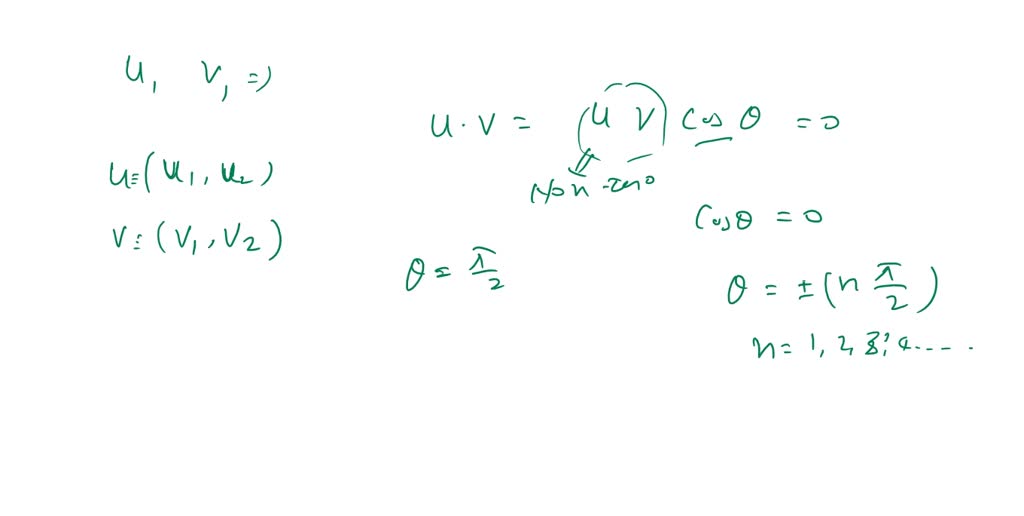 SOLVED:Prove that in a Euclidean vector space, two non-zero vectors are ... SOLVED:Prove that in a Euclidean vector space, two non-zero vectors are ...