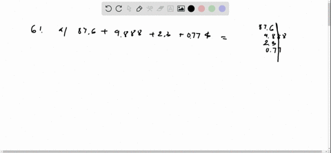 ⏩SOLVED:Perform each of the following arithmetic operations,… | Numerade