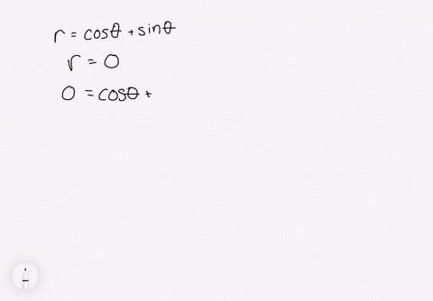 SOLVED:Find the polar equation of the line tangent to the polar curve r ...