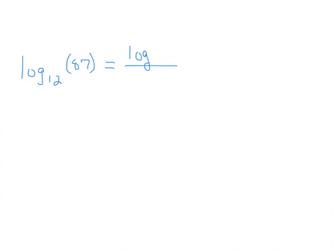 SOLVED:In the following exercises, use the Change-of-Base Formula, rounding to three decimal ...
