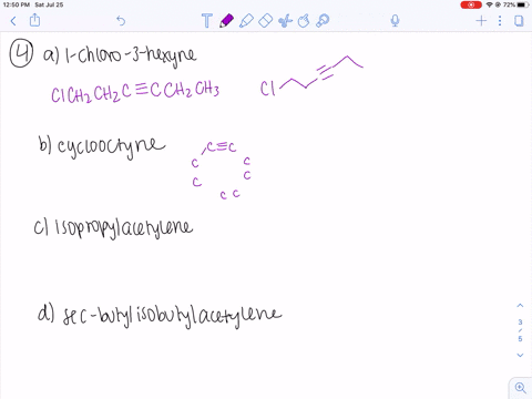 ⏩SOLVED:Draw the condensed and skeletal structures for each of the ...