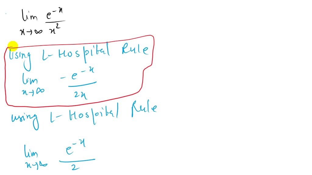 SOLVED: Find the error in the following incorrect calculation. Then calculate the limit ...