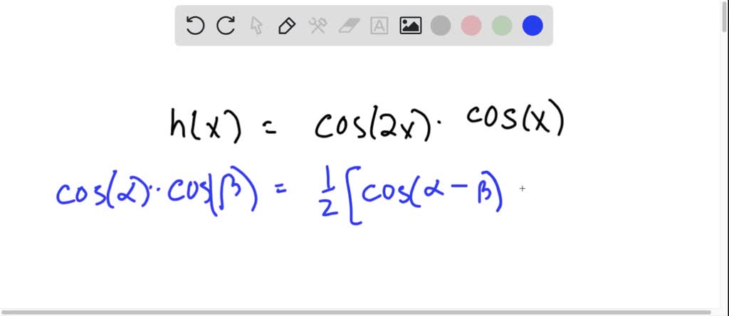 SOLVED:In Problems 33-38, (a) use the Product-to-Sum Formulas to express each product as a sum ...