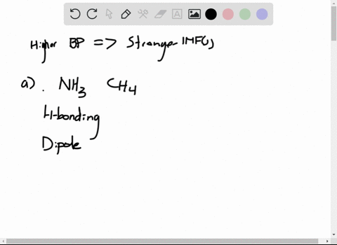 SOLVED:Pick the compound with the highest boiling point in each pair. Explain your reasoning. a ...