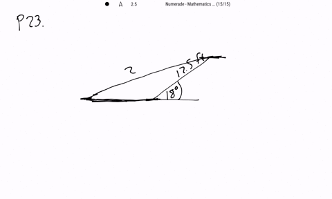 SOLVED:Use the law of sines to solve the given problems.The loading ...