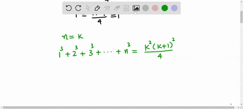 ⏩SOLVED:Use mathematical induction to verify the formula for the sum ...