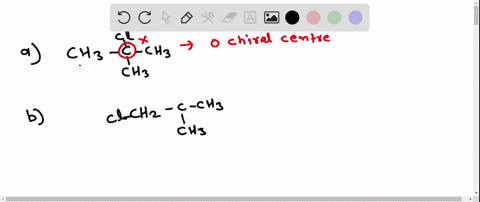 ⏩SOLVED:Circle the chiral centers, if any, in these compounds. a b c ...