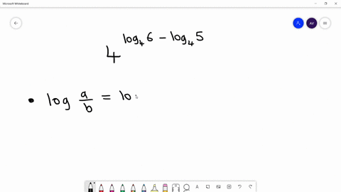 SOLVED:Use properties of logarithms to find the exact value of each expression. Do not use a ...