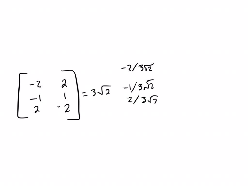SOLVED:Consider again the structured singular value function of a complex square matrix A ...