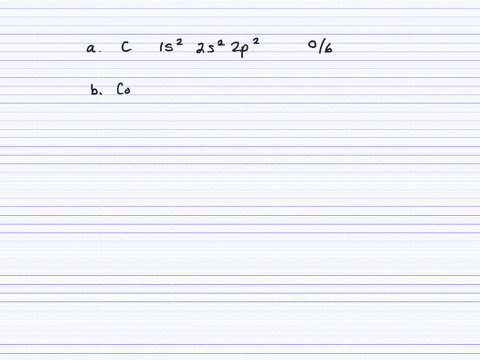 SOLVED:Give the symbol of the element of lowest atomic number that has ...