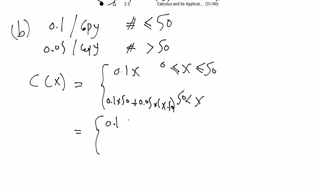 ⏩SOLVED:Cost of Copies A copy center charges 5 cents per copy for ...