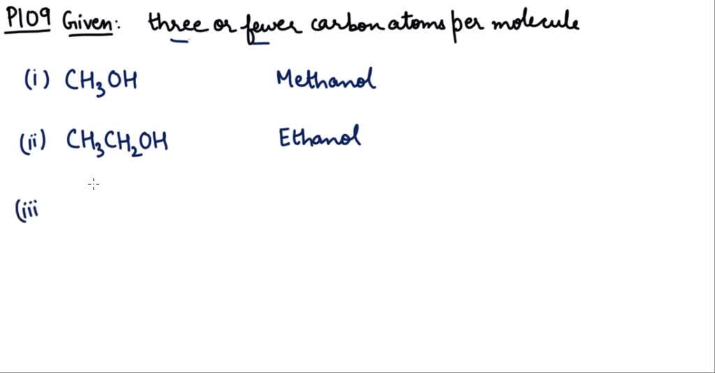 Write structural formulas and IUPAC names for all saturated alcohols ...