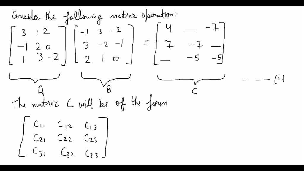 SOLVED:Fill in the missing entries (marked with x ) to produce a skew ...