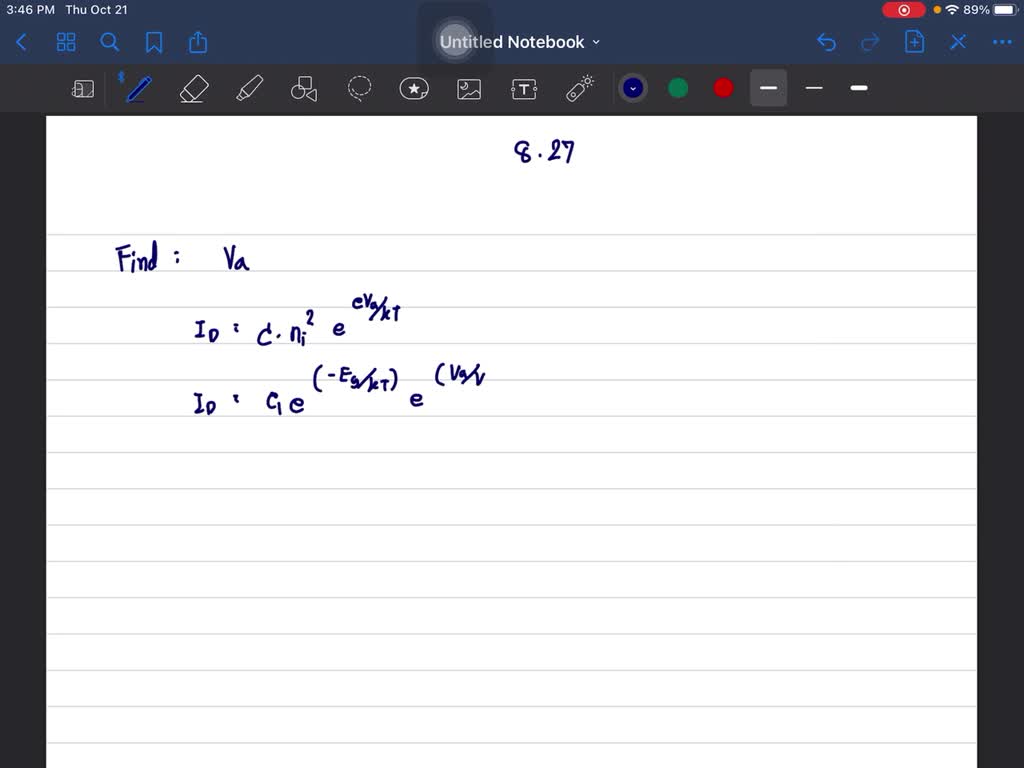 Current hogging. The diodes shown in Figure P9.15 are identical and ...