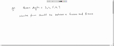 The number of natural numbers less than 7,000 which can be formed by ...