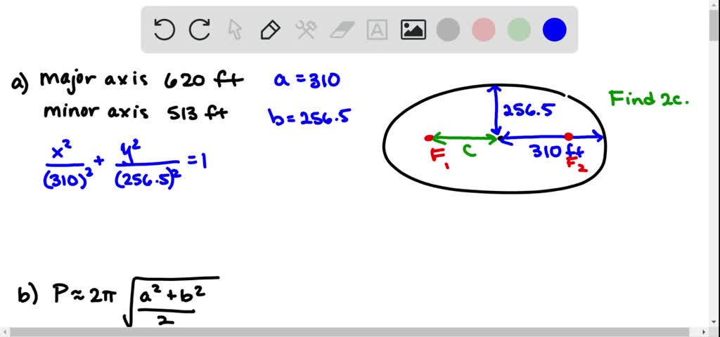 SOLVED:Solve each problem. The Roman Colosseum (a) The Roman Colosseum ...