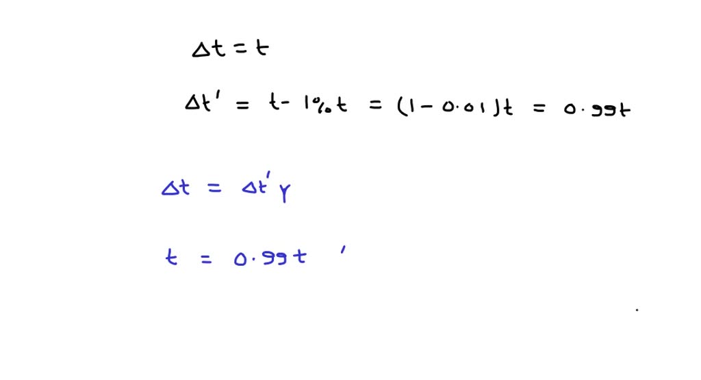 How great must the relative speed of two observers be for their time ...