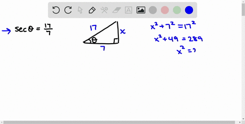 ⏩SOLVED:In Exercises 13-20, sketch a right triangle corresponding to ...