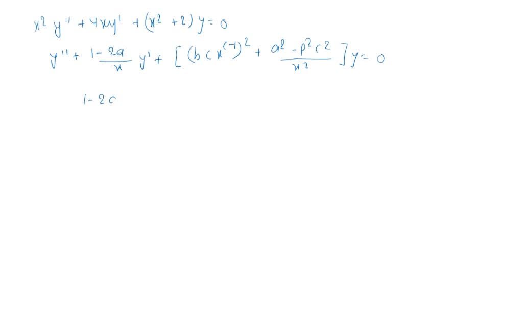 SOLVED:Use the method of Section 11.6 to derive the general solution to ... SOLVED:Use the method of Section 11.6 to derive the general solution to ...