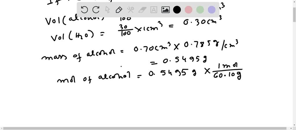 SOLVED:A mixture of 40 mol % isopropanol in water is to be distilled at 1 atm by a simple batch ...