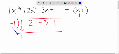 Use synthetic division to dived the following and find the...