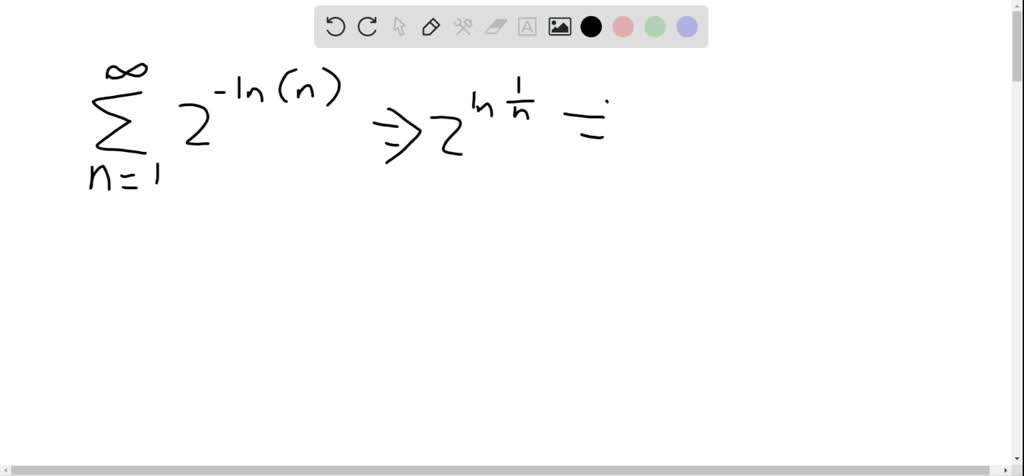 SOLVED:Express the following sums as p -series and determine whether ... SOLVED:Express the following sums as p -series and determine whether ...