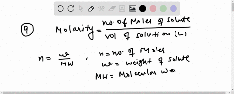SOLVED:How can you increase the molarity of a solution? (A) Add solute ...