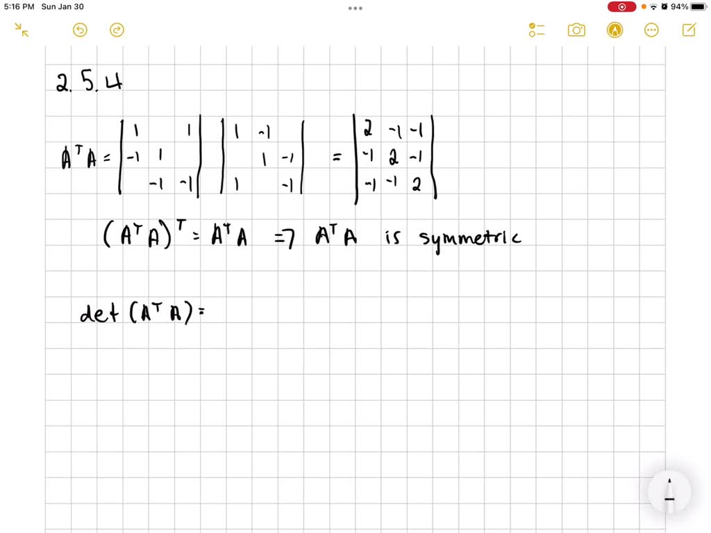 SOLVED:Let 𝐚, 𝐛, and 𝐜 be the columns of a 3 ×3 matrix 𝐀. Prove that 𝐀 ...