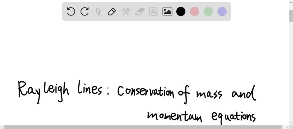 SOLVED:What do the states on the Fanno line and the Rayleigh line ...