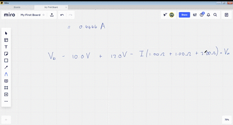 ⏩SOLVED:(a) Find the potential of point a with respect to point b in… | Numerade