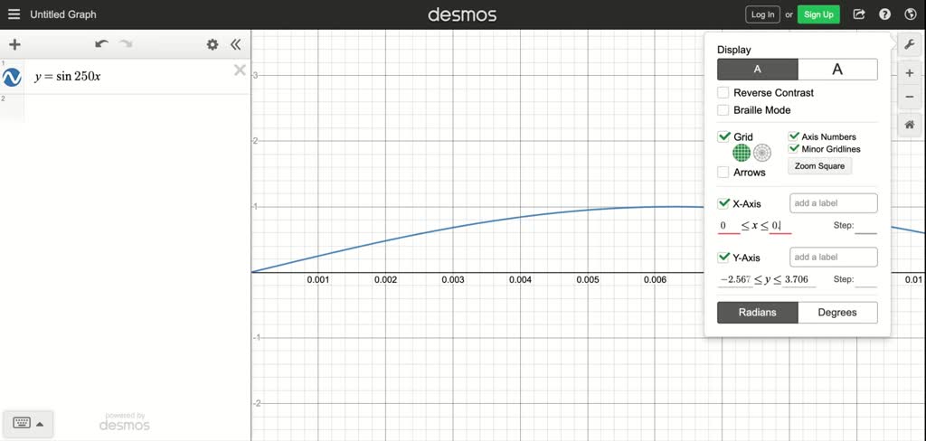 SOLVED:Find an appropriate graphing software viewing window for the ...