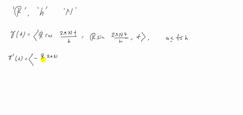 Use Exercise 23 to find a general formula for the length of a helix of ...