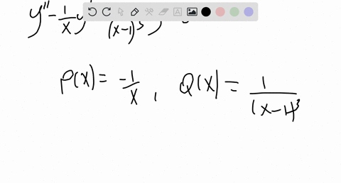 SOLVED:Determine the singular points of the given differential equation. Classify each singular ...