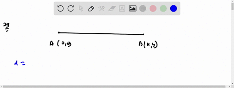 SOLVED:Find the distance d between the points and the midpoint M of the line segment which ...