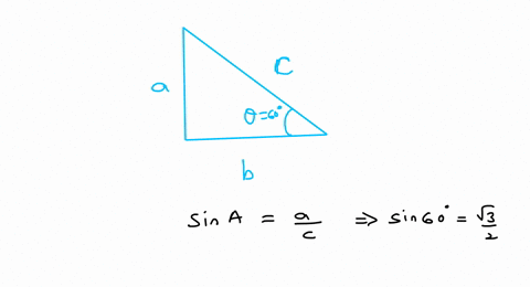 SOLVED:Solving a Right Triangle Solve the right triangle shown in the ...