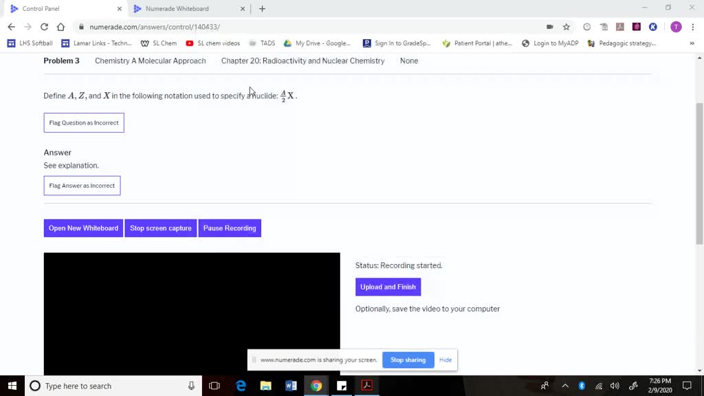 SOLVED:Define A, Z, and X in the following notation used to specify a nuclide: (A)/(2) X