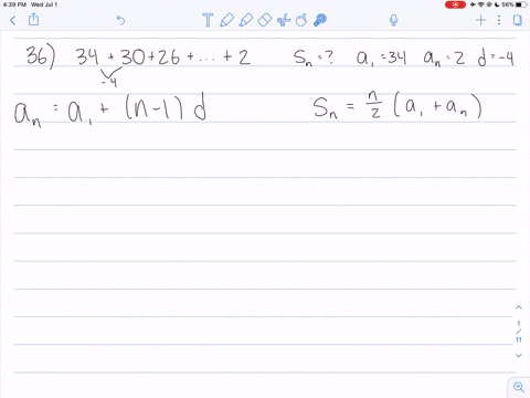 SOLVED:Evaluate the sums in Problems 5-12 using the formula for the sum ...