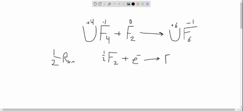 SOLVED:F2 is an excellent oxidizing agent and is used in the nuclear ...