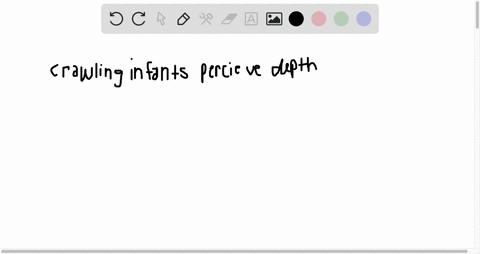 ⏩SOLVED:The visual cliff is an apparatus designed to study in young ...