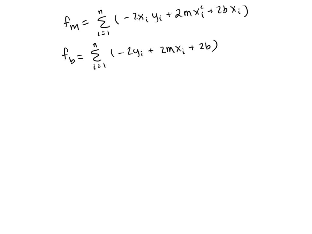 Explain the technique of linear least-squares regression for finding a relationship between two ...