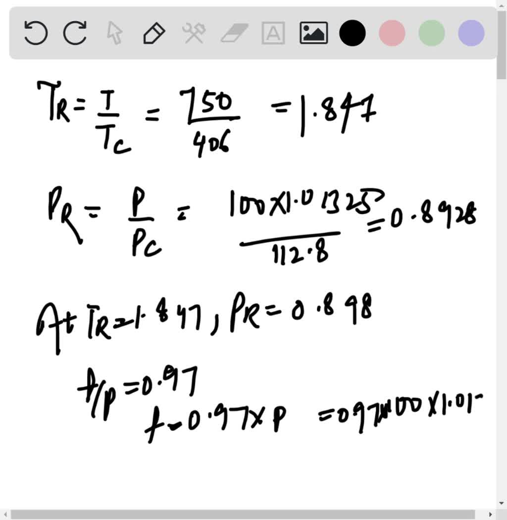SOLVED:Calculate Z and V for ethyleneat 298.15 K(25^∘ C) and 12 barby ...