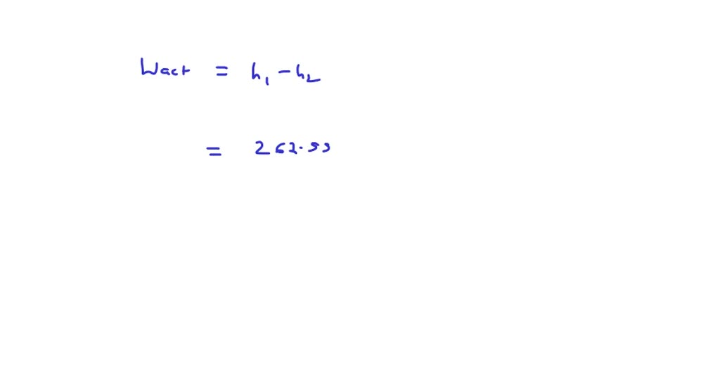 SOLVED:Find the isentropic efficiency and the second-law efficiency for ...