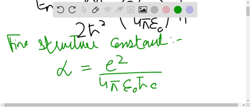 SOLVED:(a) Express the Bohr energies in terms of the fine structure ...