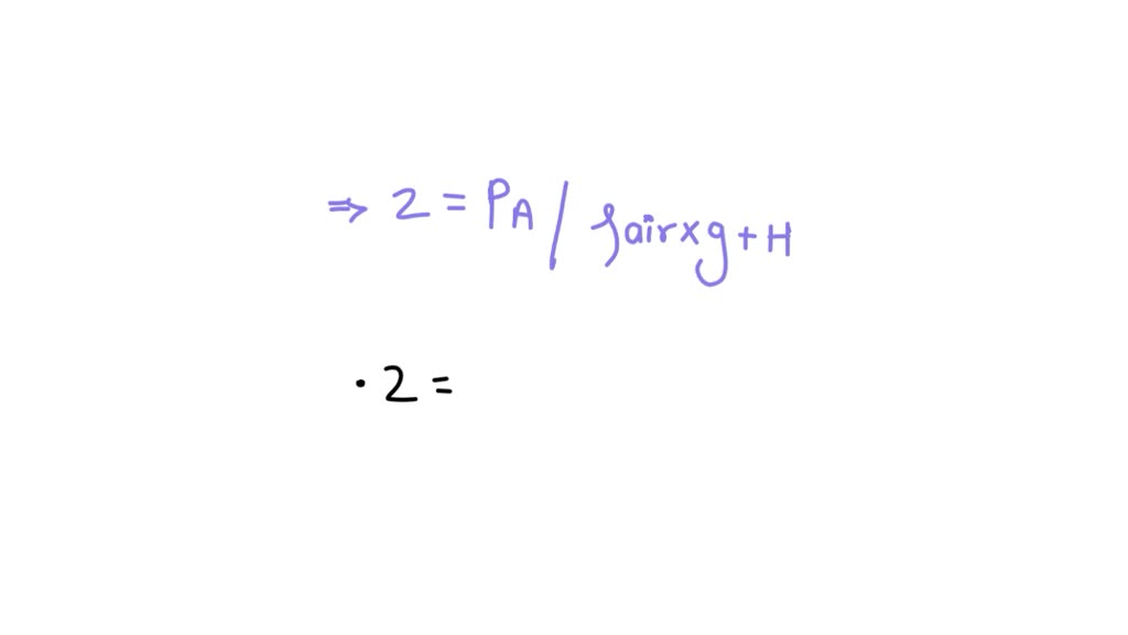 ⏩SOLVED:In Fig. P2.11, pressure gage A reads 1.5 kPa (gage). The… | Numerade