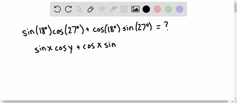 SOLVED:Values of Trigonometric Functions Use an Addition or Subtraction ...