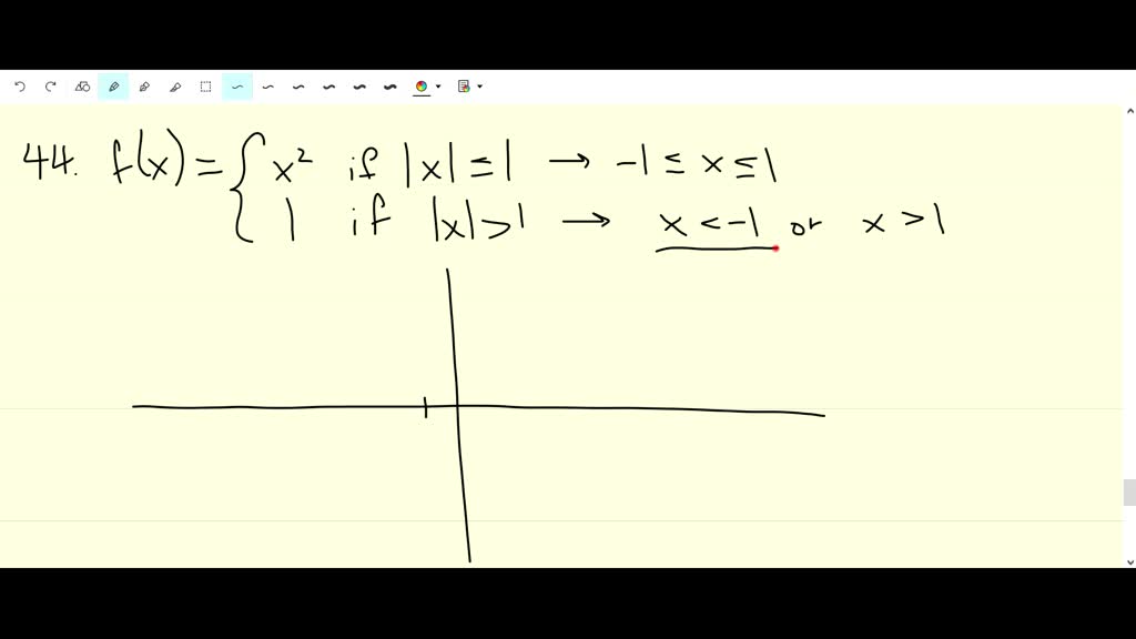 SOLVED: ? Graphing Piecewise Defined Functions Sketch a graph of the ... SOLVED: ? Graphing Piecewise Defined Functions Sketch a graph of the ...
