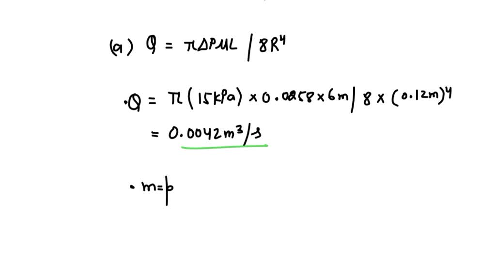 SOLVED:SAE 30 W oil at 20^∘ C flows through a long, horizontal, 12- cm-diameter tube. At section ...