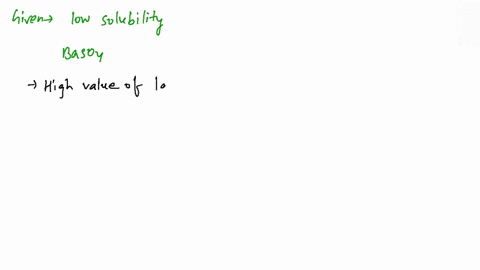 SOLVED:The lowest solubility of BaSO4 in water is due to (1) ionic bond ...